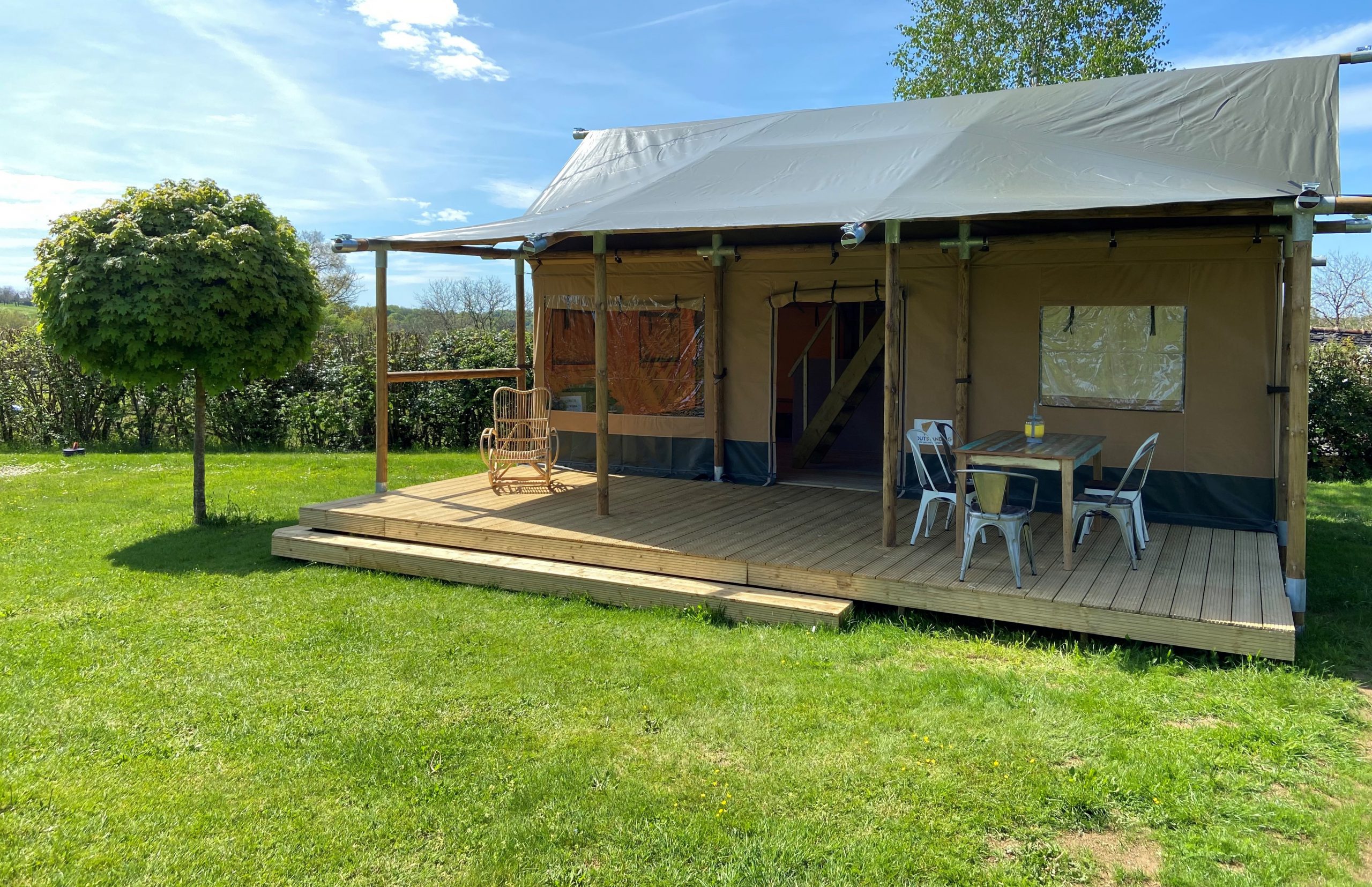 Domaine la Valade | Kleine camping & safaritenten Corrèze, Frankrijk