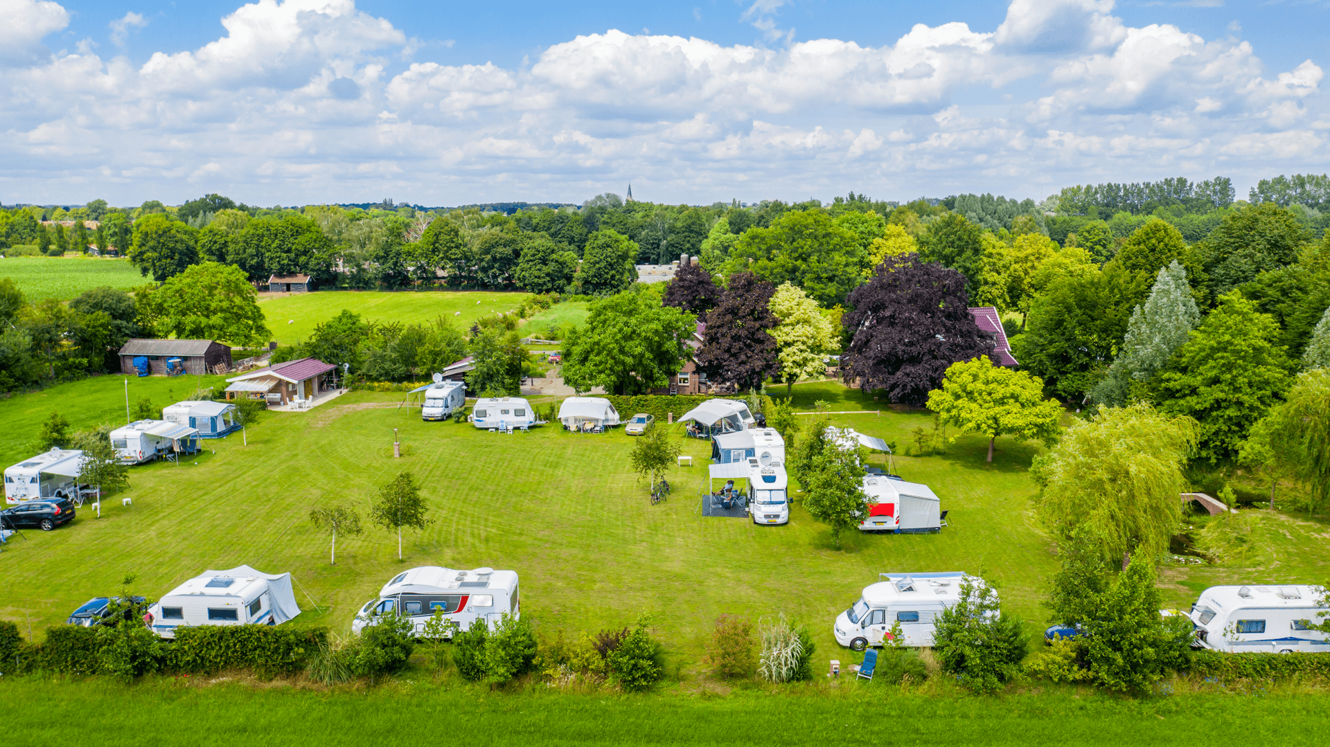 De 25 mooiste charme campings van Nederland